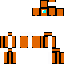 Oramge Mogus/ Amongus | Minecraft Skin