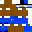 Brown Kid Trapstar Tracksuit Chinelle Decoded Dazzling Blue | Minecraft ...