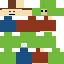 Scary Teletubbies Image (Dipsy) | Minecraft Skin
