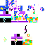Minecraft Fan Girl Floral Outfit | Minecraft Skin