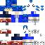 Human Sonic | Minecraft Skin