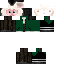 monkey in letterman jacket | Minecraft Skin