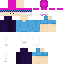 The Peculiar Purple Pie Man who lives on Porcupine Peak | Minecraft Skin