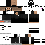 bearded man with ponytail | Minecraft Skin
