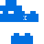 Blue Screen | Minecraft Skin