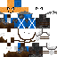 Scottish Warrior Fox | Minecraft Skin