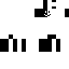 Black and White Devil | Minecraft Skin
