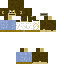 wife beater monkey (stubble) | Minecraft Skin