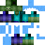 zombie + diamond armor | Minecraft Skin