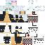 Aubrey Omori White Hair Witch Costume | Minecraft Skin