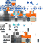 Ahsoka Tano white robes | Minecraft Skin