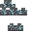 Diamond Deepslate Ore (Camouflage) | Minecraft Skin