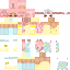 Pink Haired Jirachi Inspired Girl | Minecraft Skin