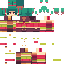 Raspberry Monster Miku | Minecraft Skin