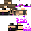 nether wolf girl (base skin from Lilana) | Minecraft Skin