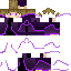 Watcher Grian with Purple Eyes | Minecraft Skin