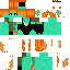 Minecraft Gaurdian Girl ! (tail visible ver) | Minecraft Skin