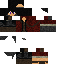 Igris with scared eye | Minecraft Skin