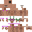 Flower Bikini Villager | Minecraft Skin