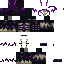 Eldritch Corrupted Tainted Skeleton | Minecraft Skin