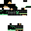 Emerald Green Creeper Gamer | Minecraft Skin