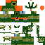 First Form Cell DBZ | Minecraft Skin