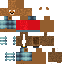 The College Dropout Bear Kanye West | Minecraft Skin