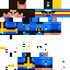 Fernando Alonso 2005 with helmet 8x8 | Minecraft Skin