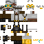 Darkskin Effo Steampunk Engineer (blacksmith) | Minecraft Skin