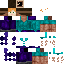 buff steve with alex mask | Minecraft Skin