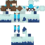 Shiny Glaceon | Minecraft Skin