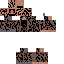 Distorted villager (Red eyes) | Minecraft Skin