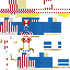 Patriotic TyphoonTwister | Minecraft Skin