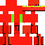 red outline with crown | Minecraft Skin
