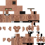 big gigachad villager | Minecraft Skin