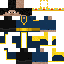 Royal Blue King With A Robe | Minecraft Skin