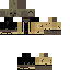 Bare Bones Husk Zombie Kai | Minecraft Skin
