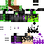 Half Creeper Half Human | Minecraft Skin