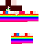 GamingWithJen (rainbow dress) (i tried ;/) | Minecraft Skin