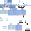 light blue axolotl | Minecraft Skin