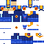 Megaman.EXE saturated colors style | Minecraft Skin