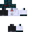 Cave spider in a suit | Minecraft Skin