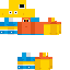 Bart Simpson - Xbox360 The Simpsons Skin Pack | Minecraft Skin