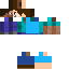 half steve and half jack black | Minecraft Skin