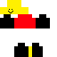red roblox brickbattler | Minecraft Skin