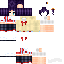 Rikka Takanashi summer outfit | Minecraft Skin