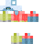 Inverted colors steve | Minecraft Skin