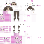Hello Kitty girl | Minecraft Skin