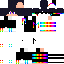 Cool boy skin rgb black and white | Minecraft Skin