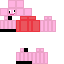 cursed peppa Pig | Minecraft Skin